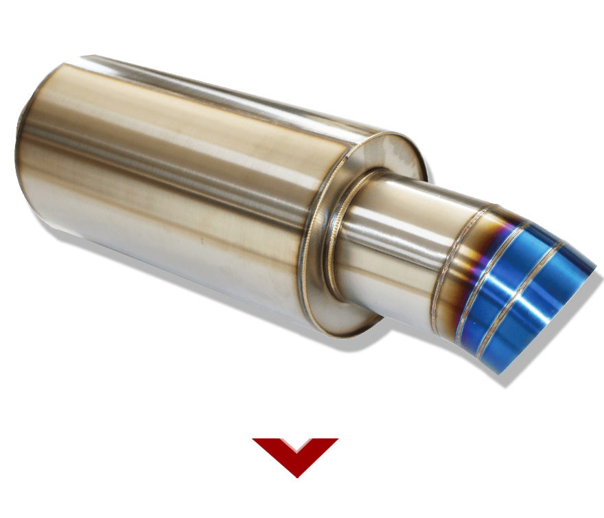 Titanium Universal Exhaust Muffler from China manufacturer - Qingdao ...